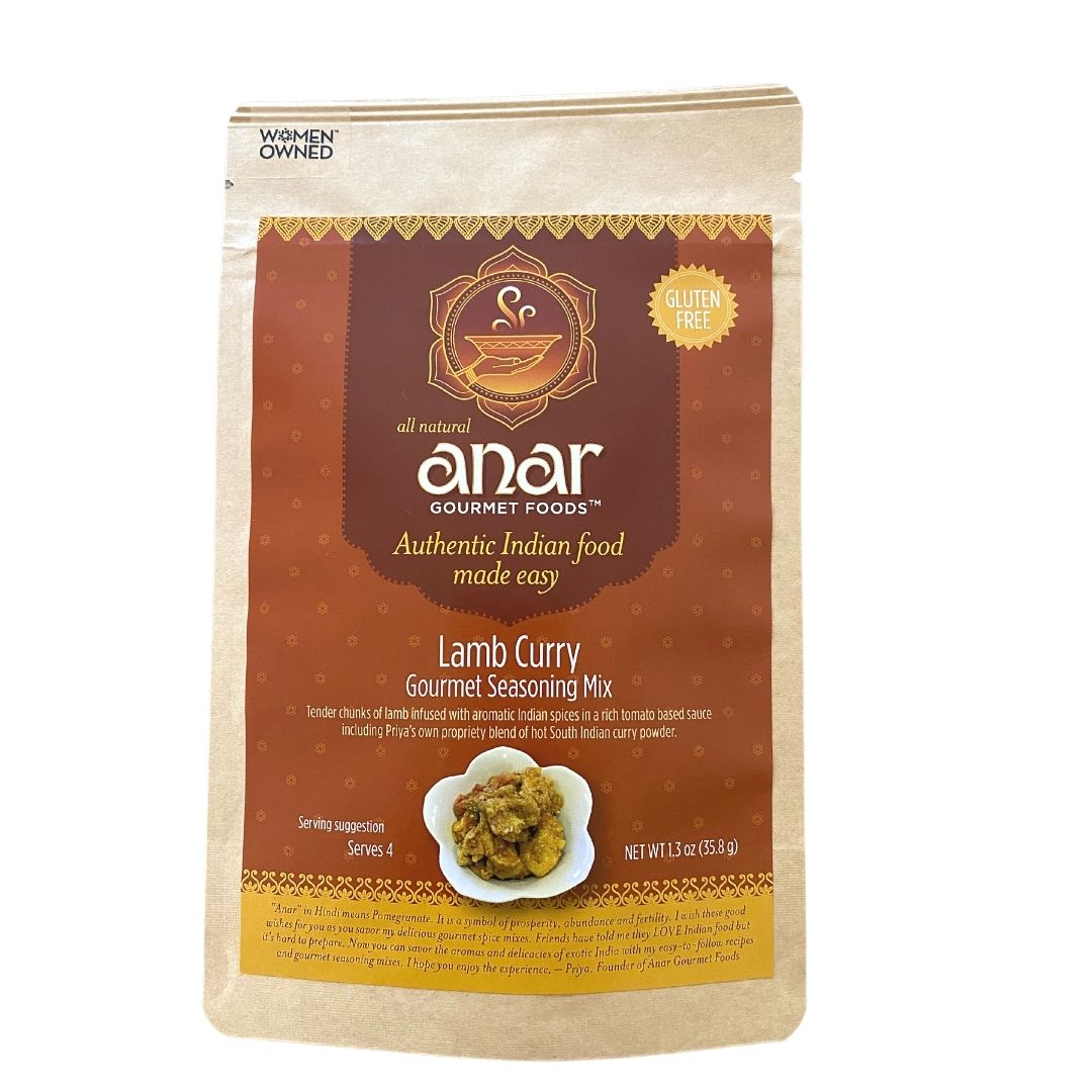 Lamb Curry Gourmet Seasoning Kit | Family Size – Anar Gourmet Foods